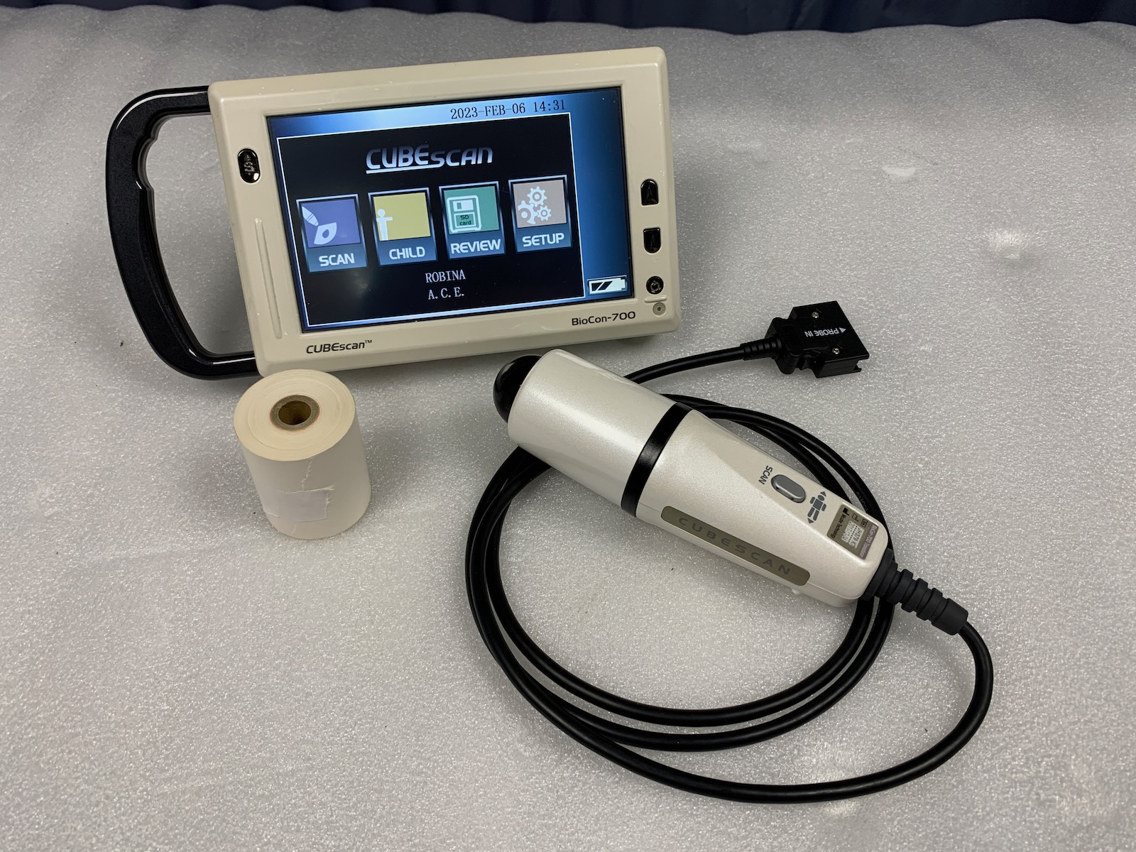 MCube Technology BioCon-700 Portable Non-Invasive Ultrasound Bladder ...