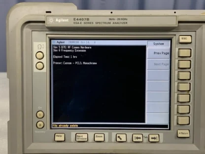 Agilent E4407B ESA-E Series Spectrum Analyzer – 9 kHz to 26.5 GHz ...